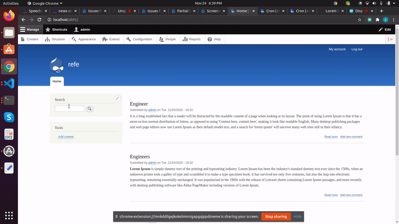 Partial Search in Drupal Core [#103548] | Drupal.org