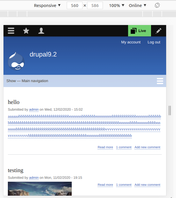 Bartik mobile menu breakpoint 460 instead of 560 [#2868632] | Drupal.org