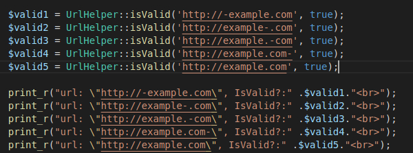 UrlHelper::isValid() should handle hyphens, '-', correctly [#2474191] | Drupal.org
