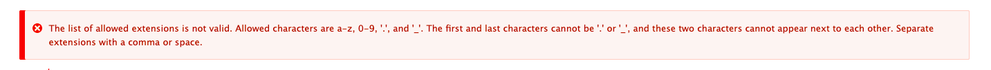 Allow file extensions containing underscores [#3166044] | Drupal.org