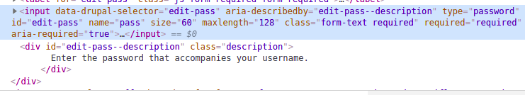 Add autocomplete attributes on login form and password reset form ...