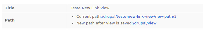Views UI preview does not respect changed 'path' option until saving [#2620134] | Drupal.org