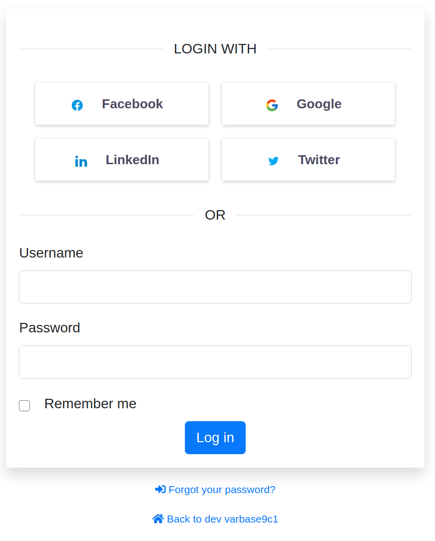 Varbase Social Single Sign-On | Drupal.org Varbase Social Single Sign-On | Drupal.org