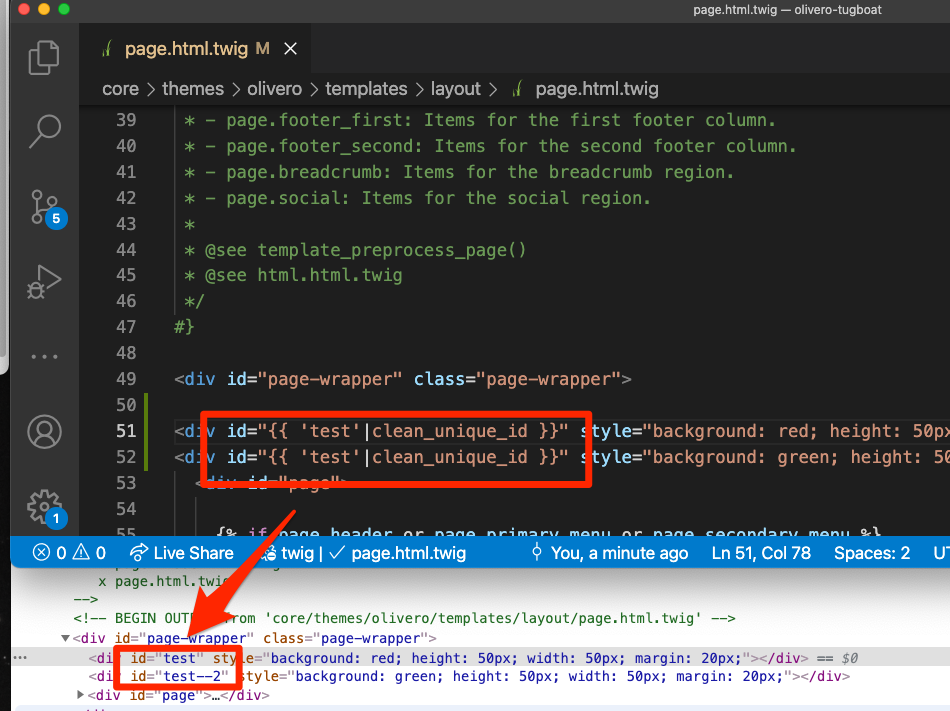 Add a new clean_unique_id Twig filter for Html::getUniqueId [#3115445] | Drupal.org