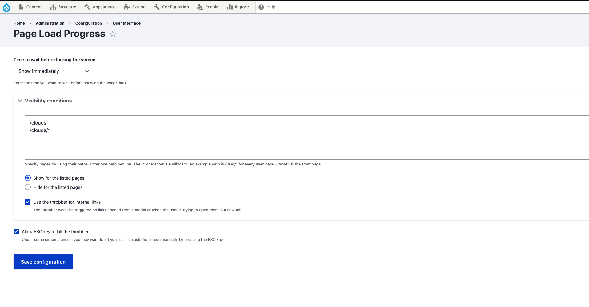 Add ability to override JS/CSS from page_load_progress module [#3215720 ...