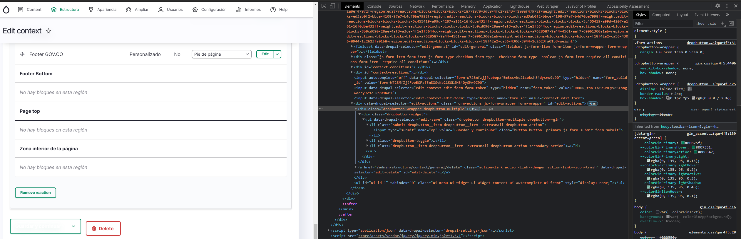 Dropbutton Multiple Style [#3218999] | Drupal.org