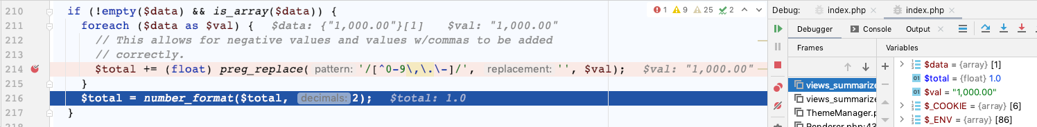Incorrect result for currency with comma thousands separator [#3221180 ...