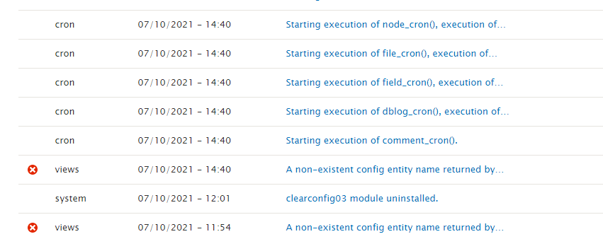 How to fix "non-existent config entity name returned by FieldStorageConfigInterface::getBundles ...