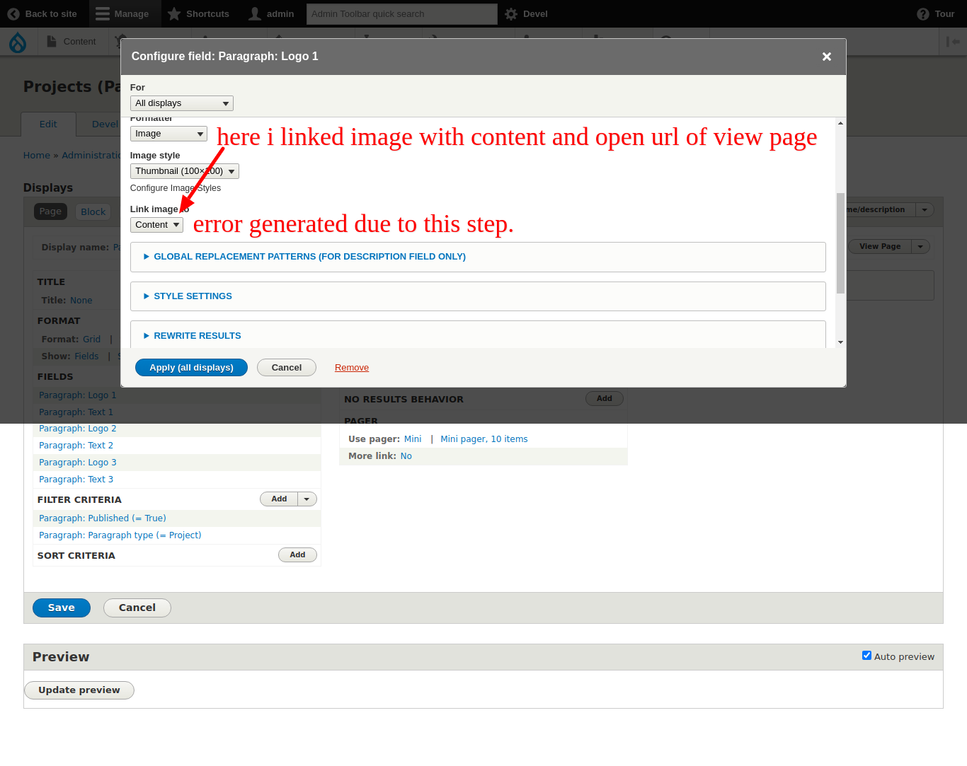 No link template 'canonical' found for the 'paragraph' entity type [#3238515] | Drupal.org