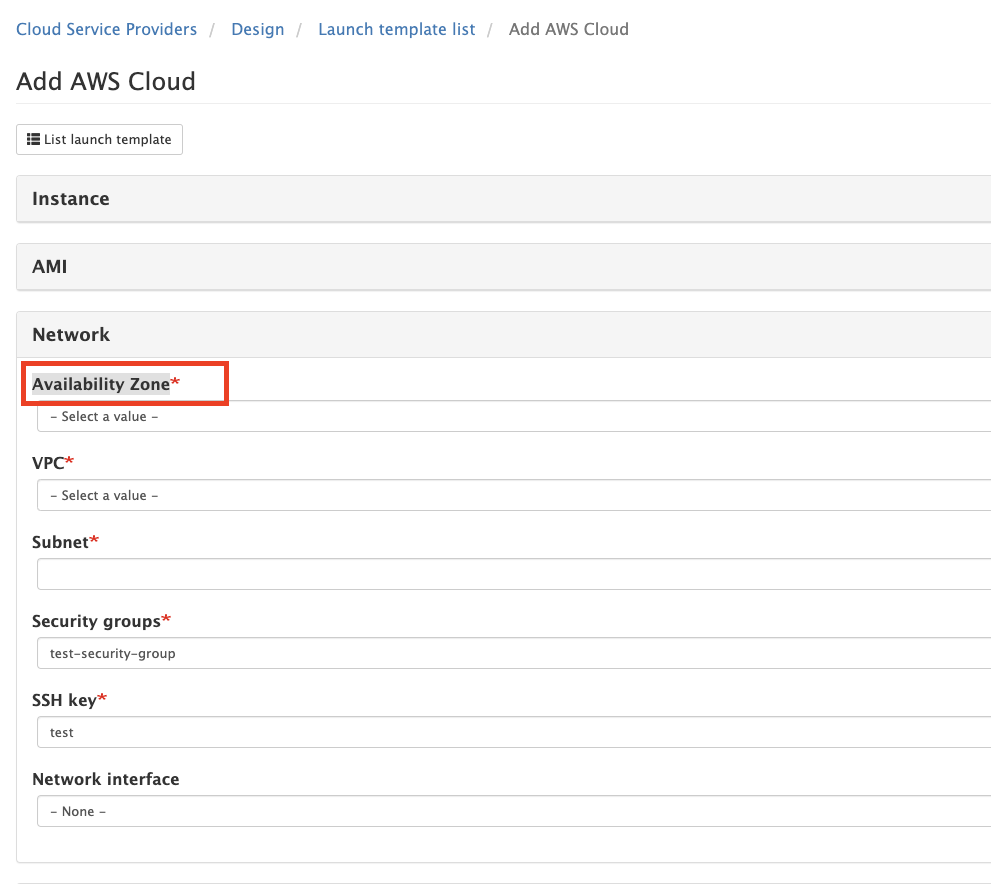 Fix the UI of AWS Cloud Instances (Form Elements) [#3238827] | Drupal.org