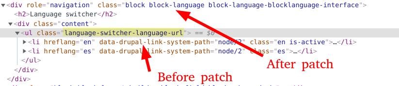 Contextual links of reusable content blocks are not displayed when rendering entities built via ...