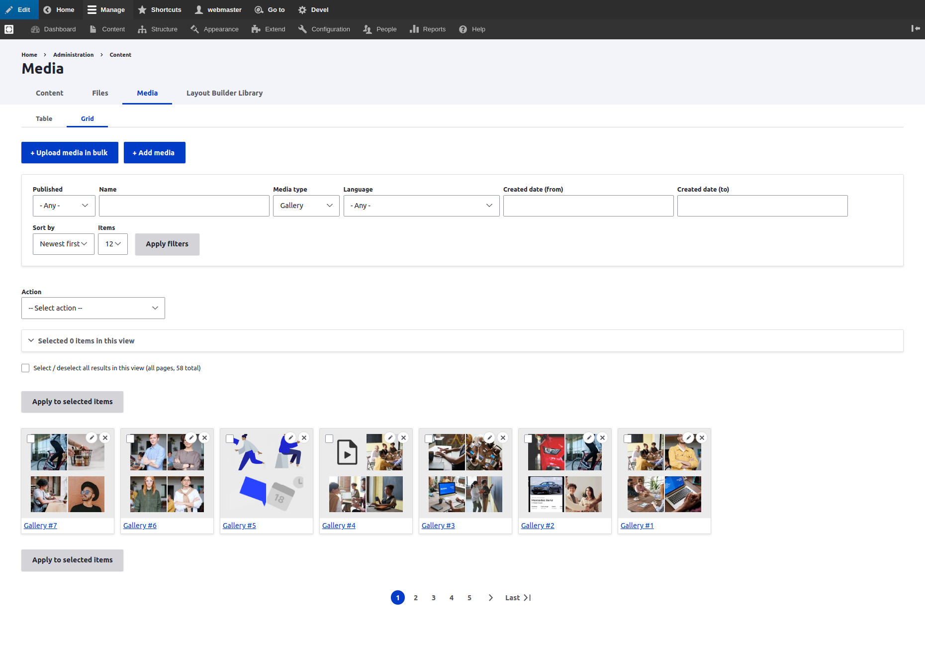 Fix Media Table and Media Grid view old config after change of schema config by the Views Bulk ...