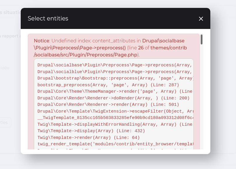 Notice Undefined Index Contentattributes In Drupalsocialbase 2410