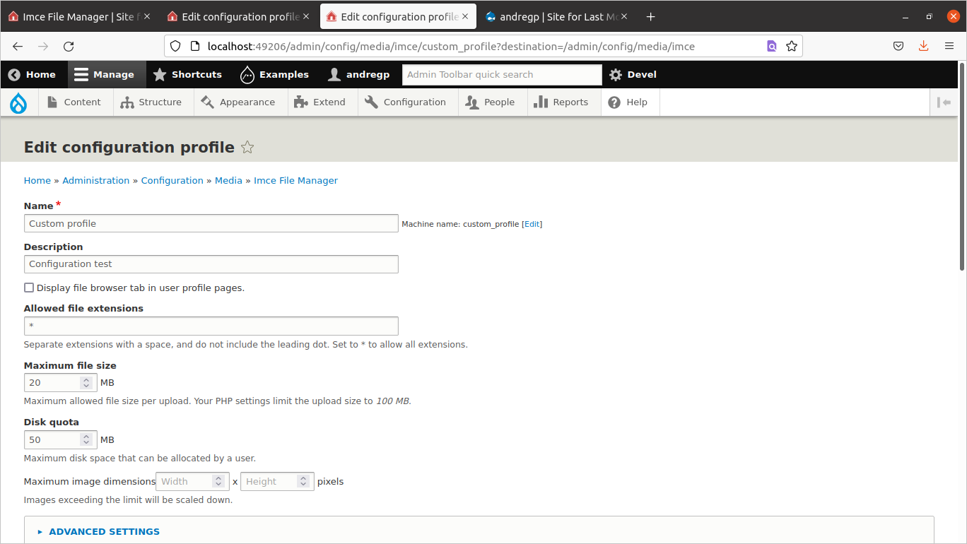 Disk quota for role overwritten by default authenticated role value [#3228192] | Drupal.org