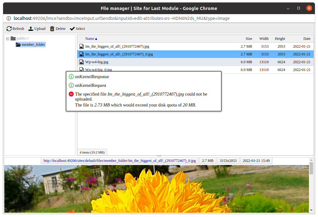 Disk quota for role overwritten by default authenticated role value [#3228192] | Drupal.org