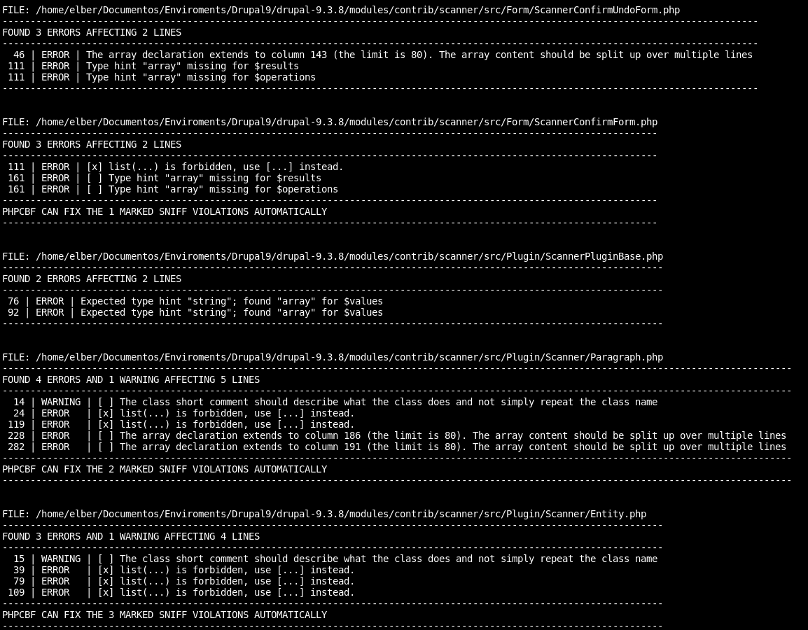 Fix coding standards [#3271009] | Drupal.org