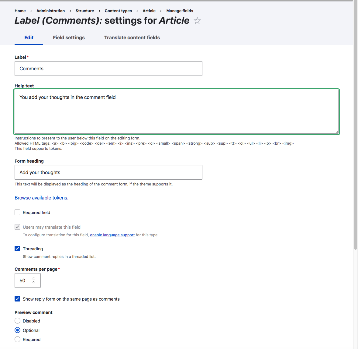You can add a review, opinion, greeting, etc. comment type but not ...