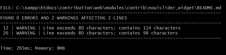 Line exceeds 80 characters [#3284610] | Drupal.org
