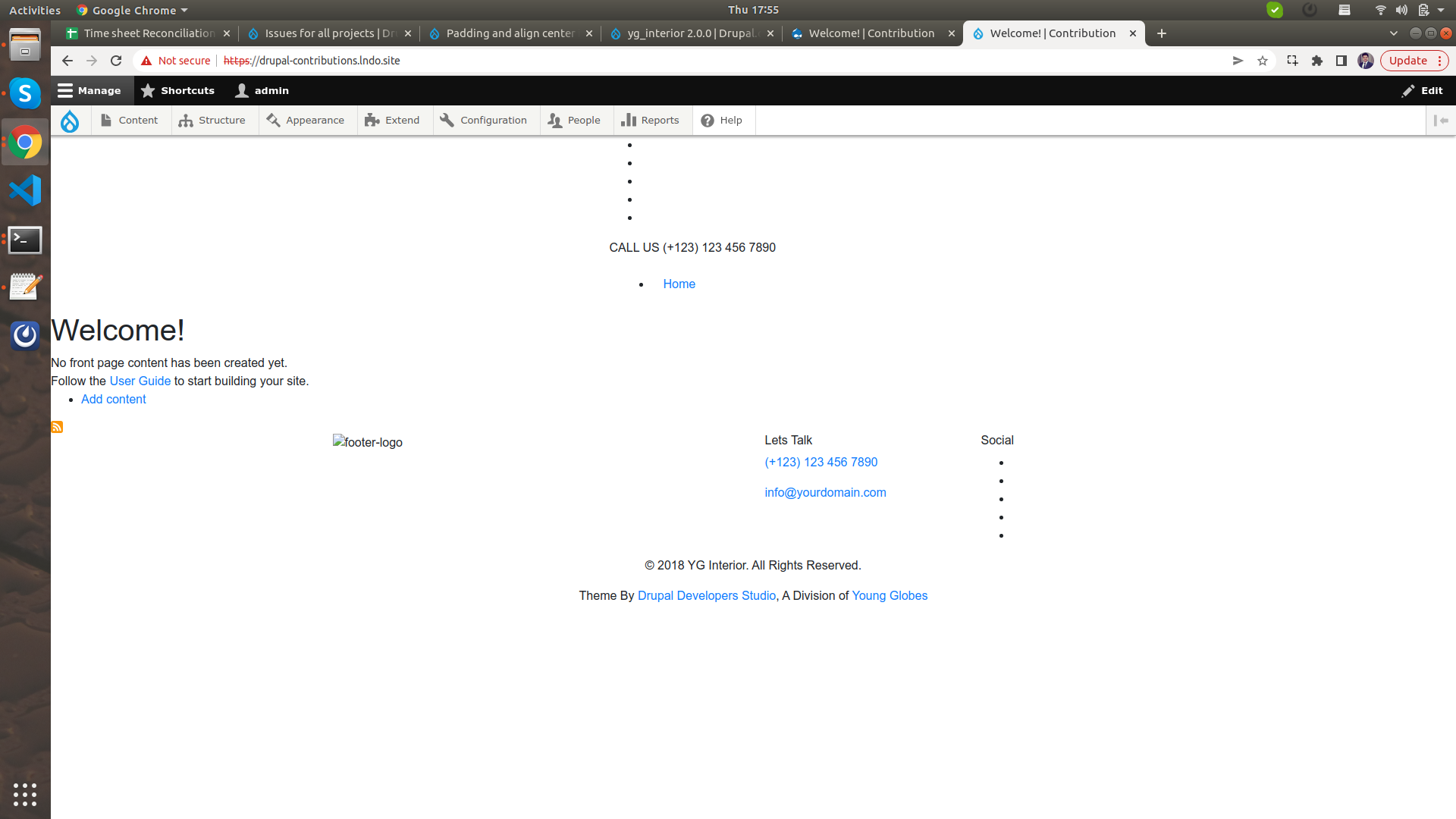 Padding and align center issue in article listing [#3290809] | Drupal.org
