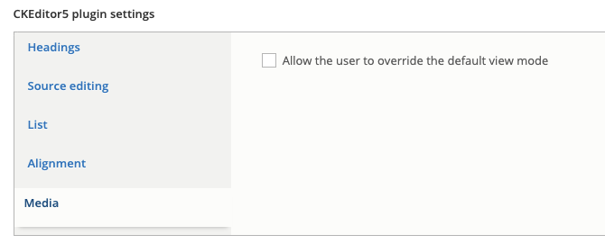 Adding a media entity (image) in CKEDITOR 5 does not let me fill in the fields on the media ...