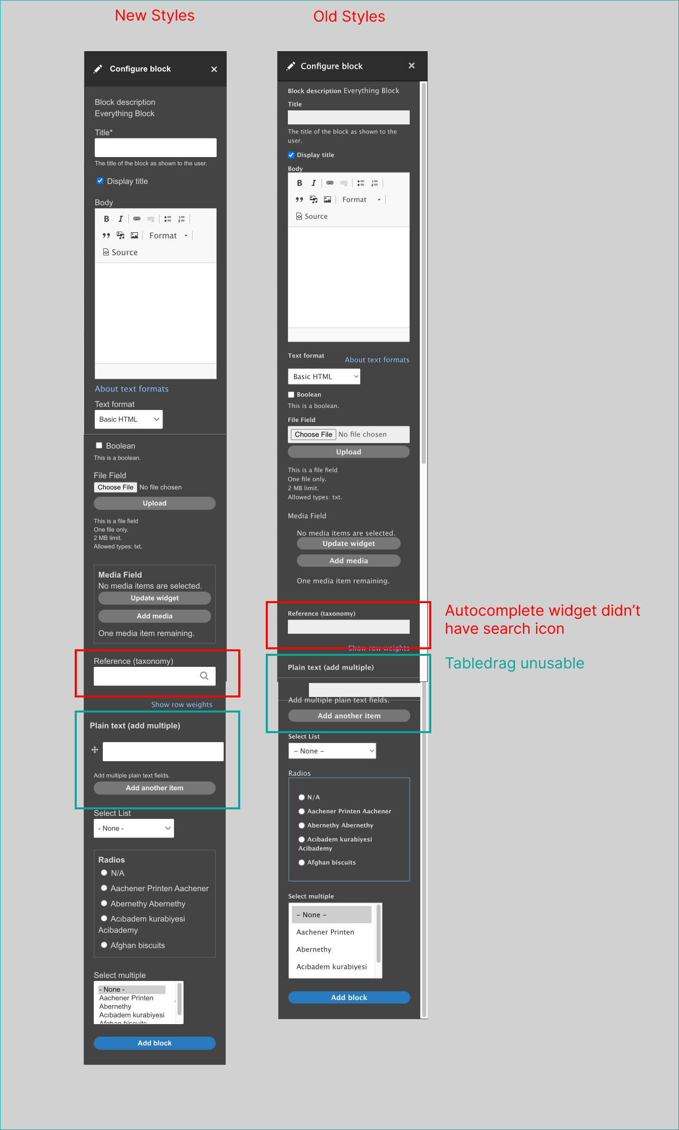 Refactor Drupal 10 settings tray / off-canvas to use modern CSS [#3291797] | Drupal.org
