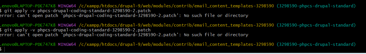 Fix the issues reported by phpcs [#3298590] | Drupal.org