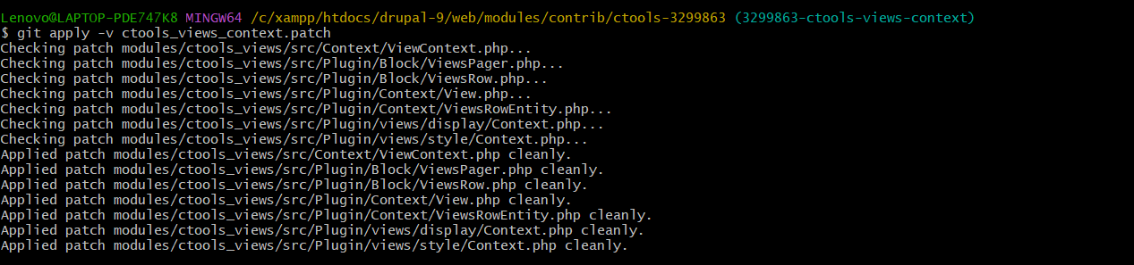 Ctools views context [#3299863] | Drupal.org