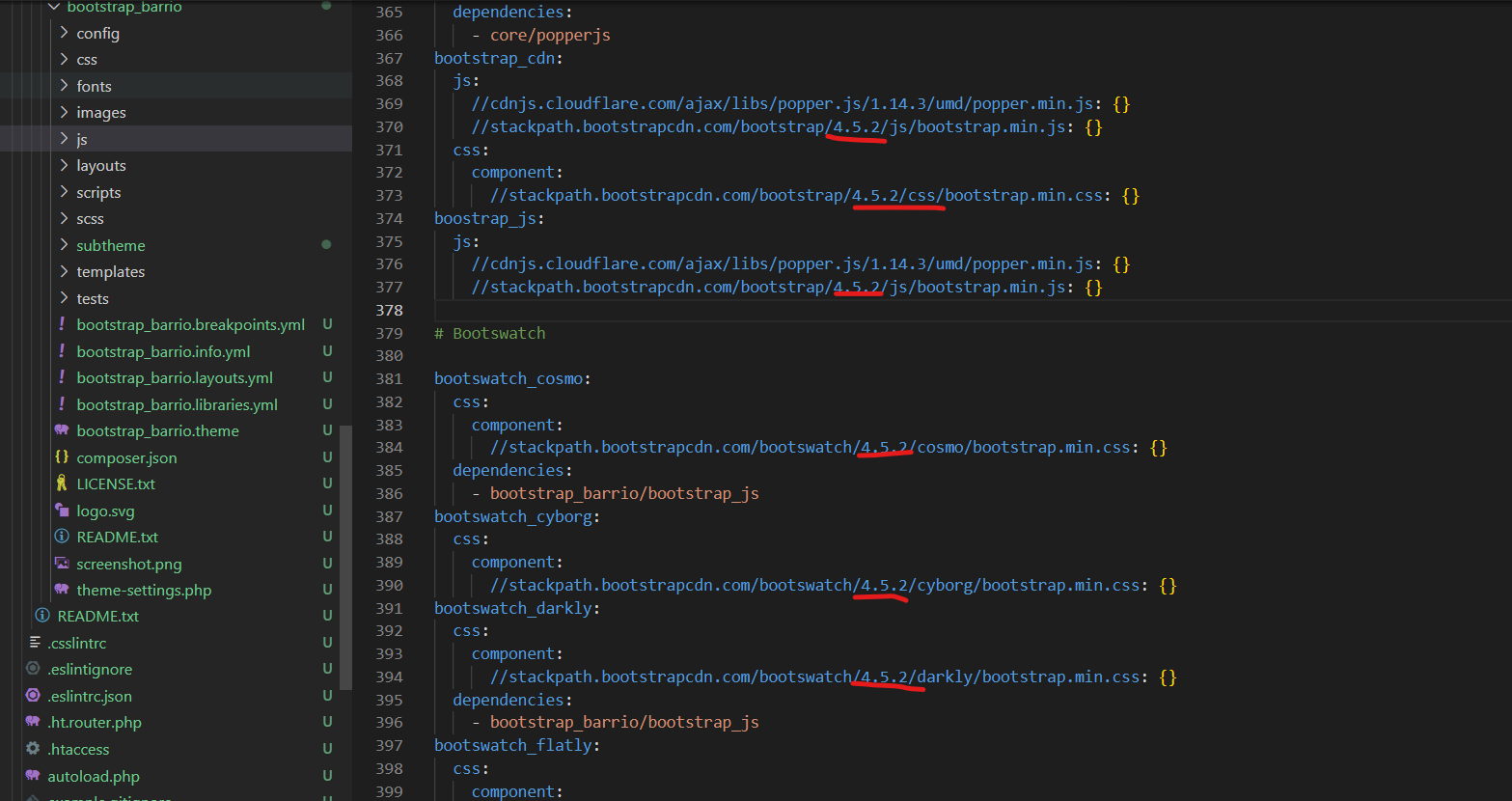 Bootstrap classes card-group and card-deck are not available [#3277416] | Drupal.org