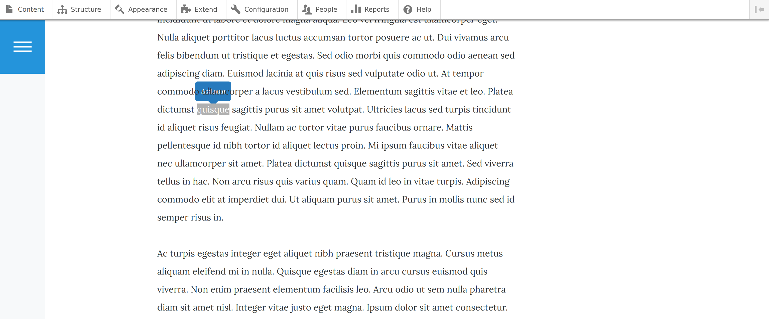 "Add Note" link not appearing on highlighted text [#3294838] | Drupal.org