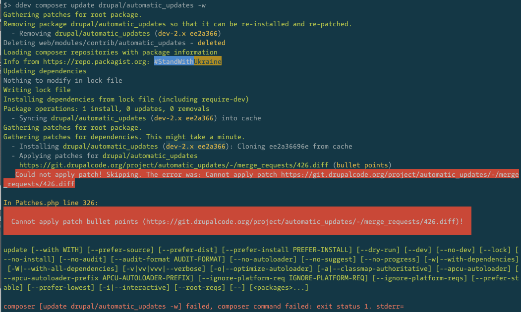 Add Bullet Points To The Modules Listed On The Ready To Update Pages 