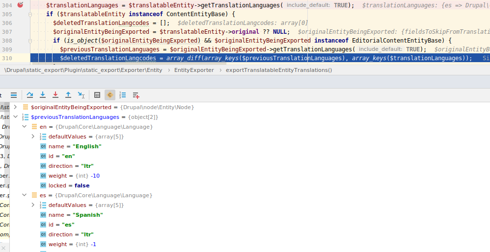 Warning when removing content translations [#3298404] | Drupal.org