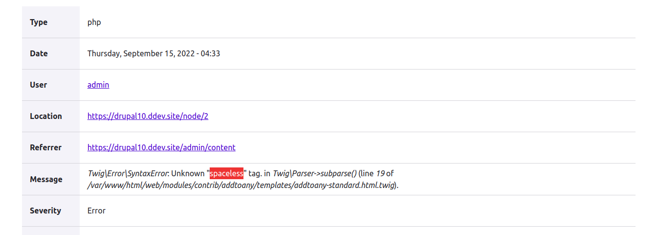 Automated Drupal 10 compatibility fixes [#3296529] | Drupal.org