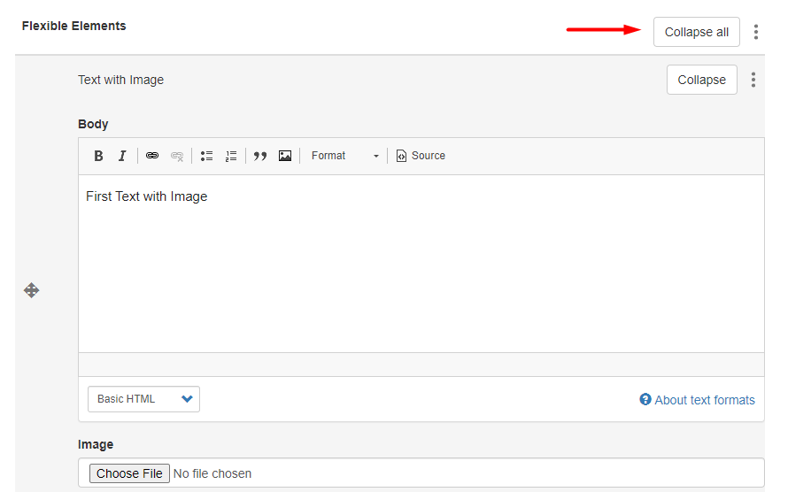 Missing "collapse all" / "edit all" button on paragraphs node edit [#3310276] | Drupal.org