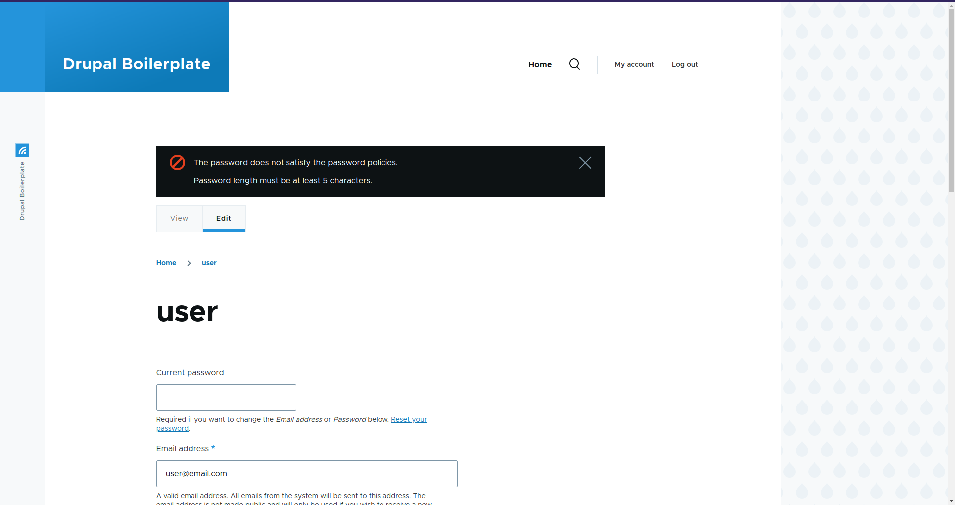 Display constraint error messages. [#3308001] | Drupal.org