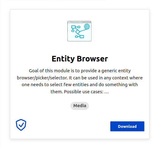 Entity Browser Project - Update Logo [#3282833] | Drupal.org