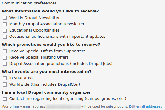 Improve “Member communications” user profile field wording [#3310481] | Drupal.org