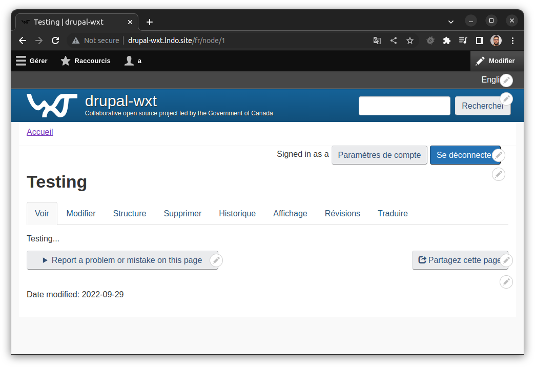 Translate the History tab [#3311926] | Drupal.org