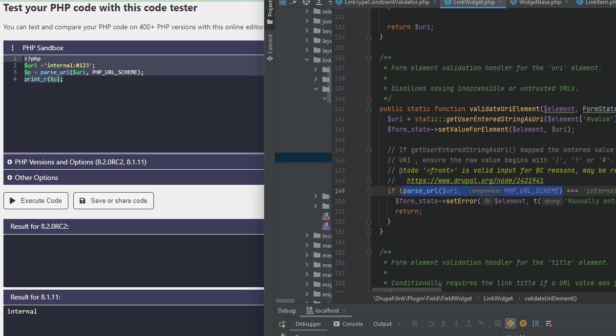 Determine whether not only "/" but also " " should be valid input for ...