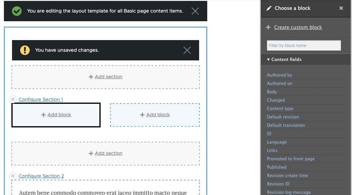 [P-4] Adjust the terminology to the changes introduced reorganizing Block items in the ...
