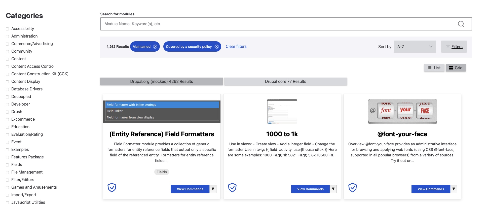 Improve the categories filter type in context to the rest of the filter component ui [#3318817 ...