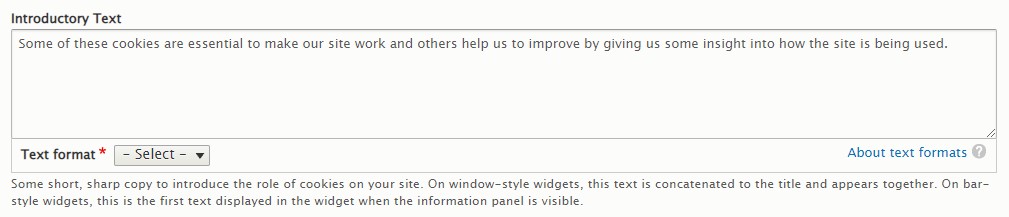 No options in Text formats select box [#3319073] | Drupal.org