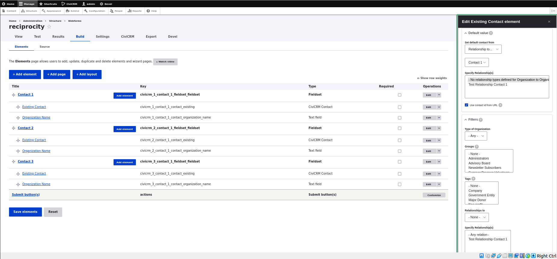 Specify relationships list for sub type contacts doesn't populate properly [#3319506] | Drupal.org