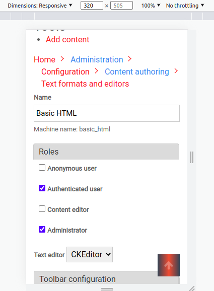 Input form breaks the site on mobile devices [#3321358] | Drupal.org
