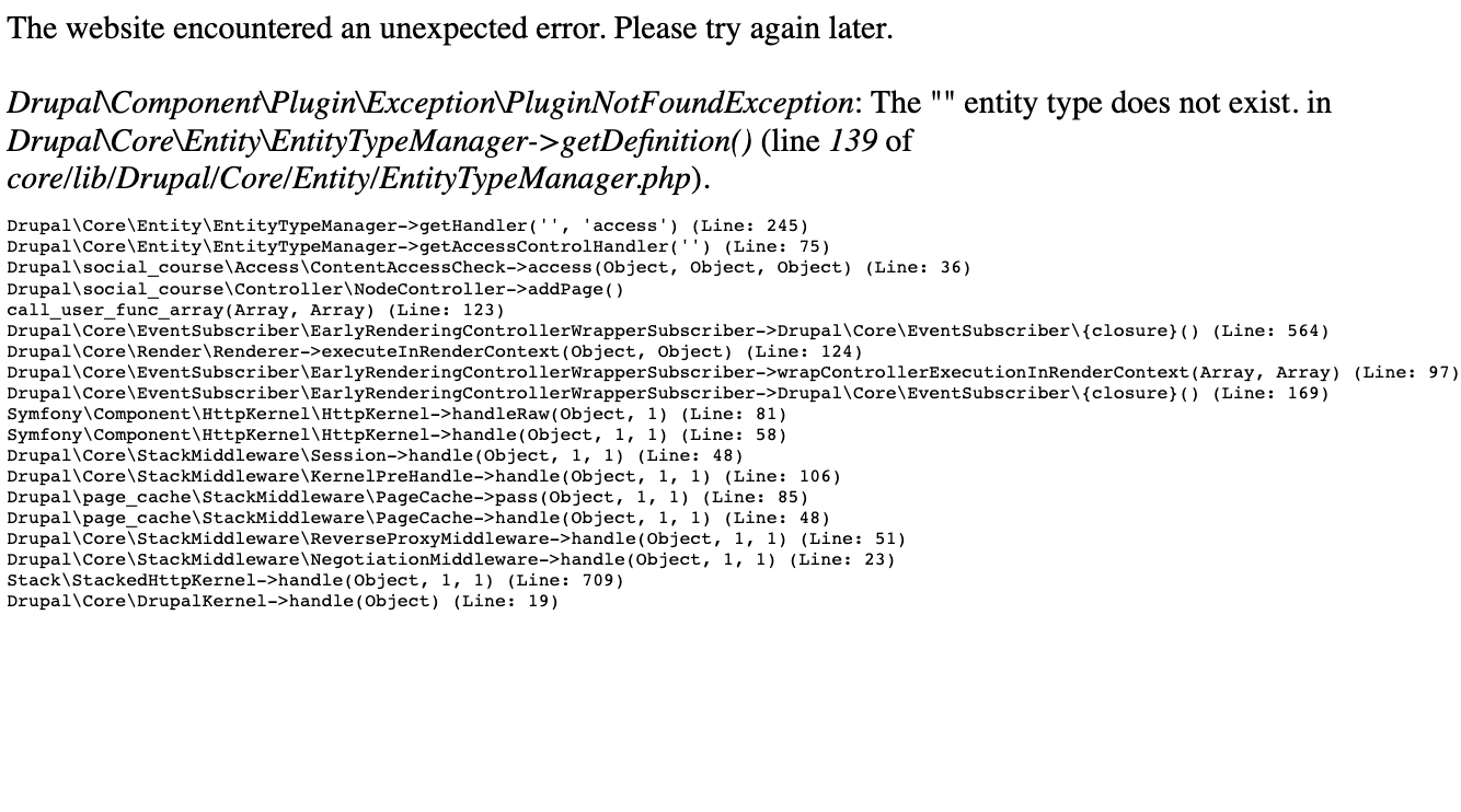 Fix fatal error on "node/add" page [#3326825] | Drupal.org