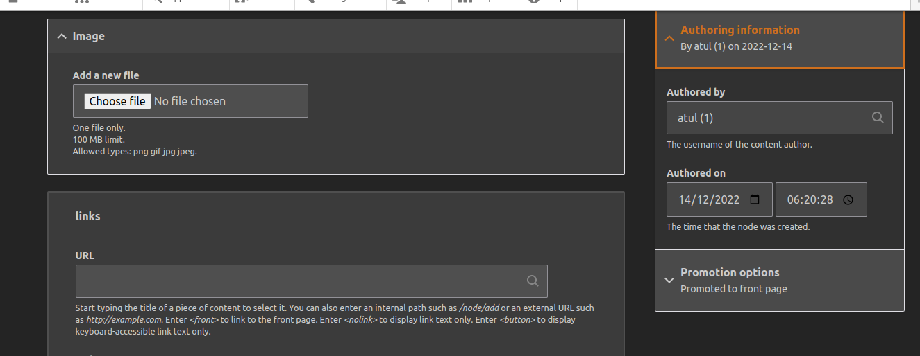 Authoring information calendar and timer icon not looking good [#3326806] | Drupal.org