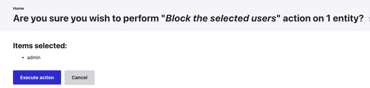 Implement a primary button in Action confirm form [#3331291] | Drupal.org