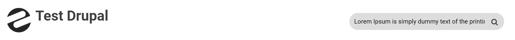 Magnifier icon over lapping on text [#3331490] | Drupal.org