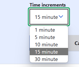Change Date widgets' Time increments options to plural forms [#3337356] | Drupal.org