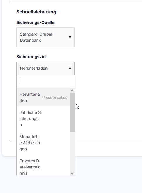 Disable itemSelectText "Click to select" by default [#3338854] | Drupal.org