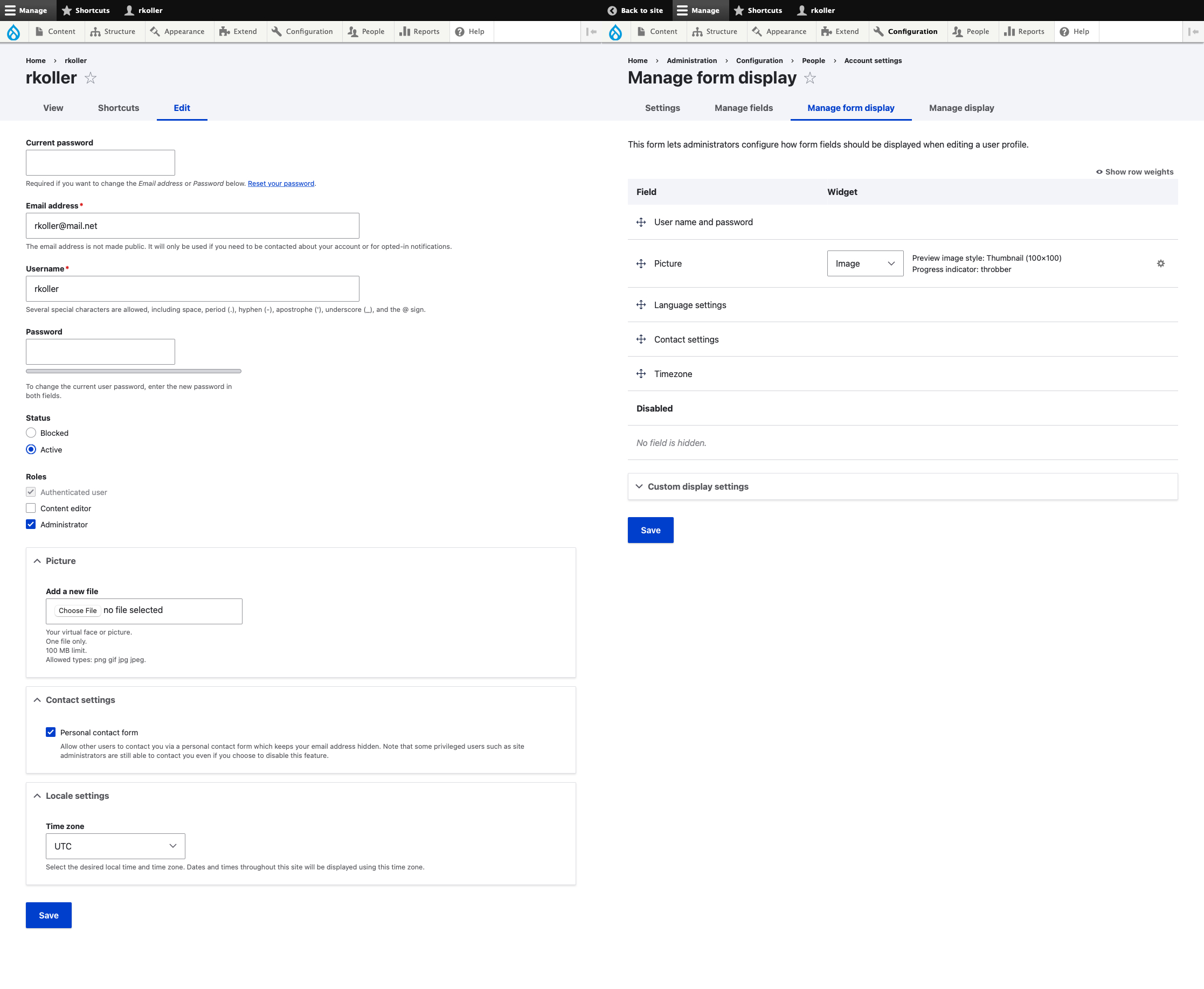 The language settings field widget behaves confusing depending on if the language module and or ...